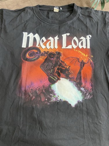 Vintage 2004 Meat Loaf Heavy Metal Band Australian Tour Shirt MeatLoaf ...