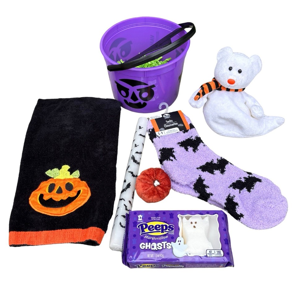 Boo Basket Gifts Filled Boo Bucket Halloween Gift Her Women Teens ...