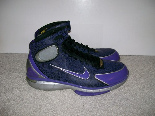 VNDS SZ10.5 Nike Air Zoom Huarache 2K4 Laser Kobe PE Lakers 309957-051 ...