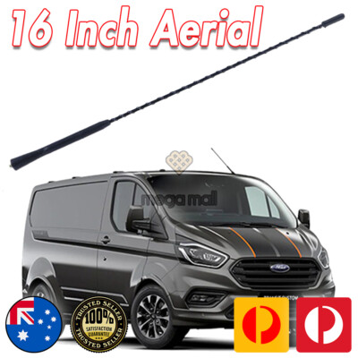 16" Antenna Mast Black Power AM/FM for FORD TRANSIT CONNECT 2010-2020 ...