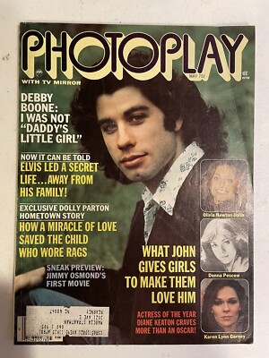 Photoplay Magazine May 1978 John Travolta Dolly Parton Diane Keaton | eBay