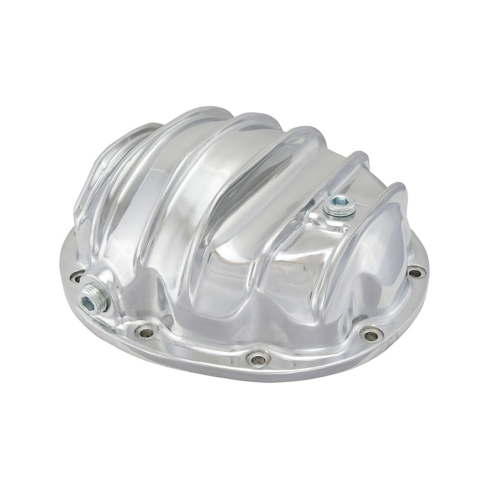 Dana 35 Finned Polished Rear Aluminum Differential Cover For Jeep TJ XJ ...