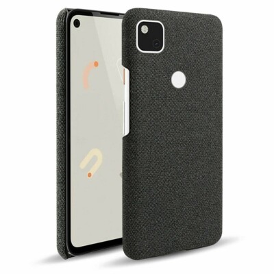Case For Google Pixel 4A Anti Fall AntiSweat Plain Cloth Matte Back ...