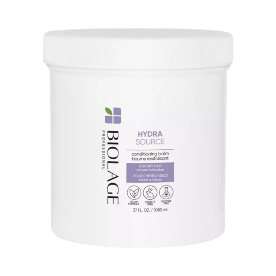 BIOLAGE Hydrasource Shampoo/Detangler Gallon/Conditioning Balm 37oz ...