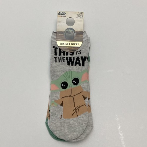 Primark Baby Yoda Women Socks Set This is Way Grogu Mandalorian Star ...