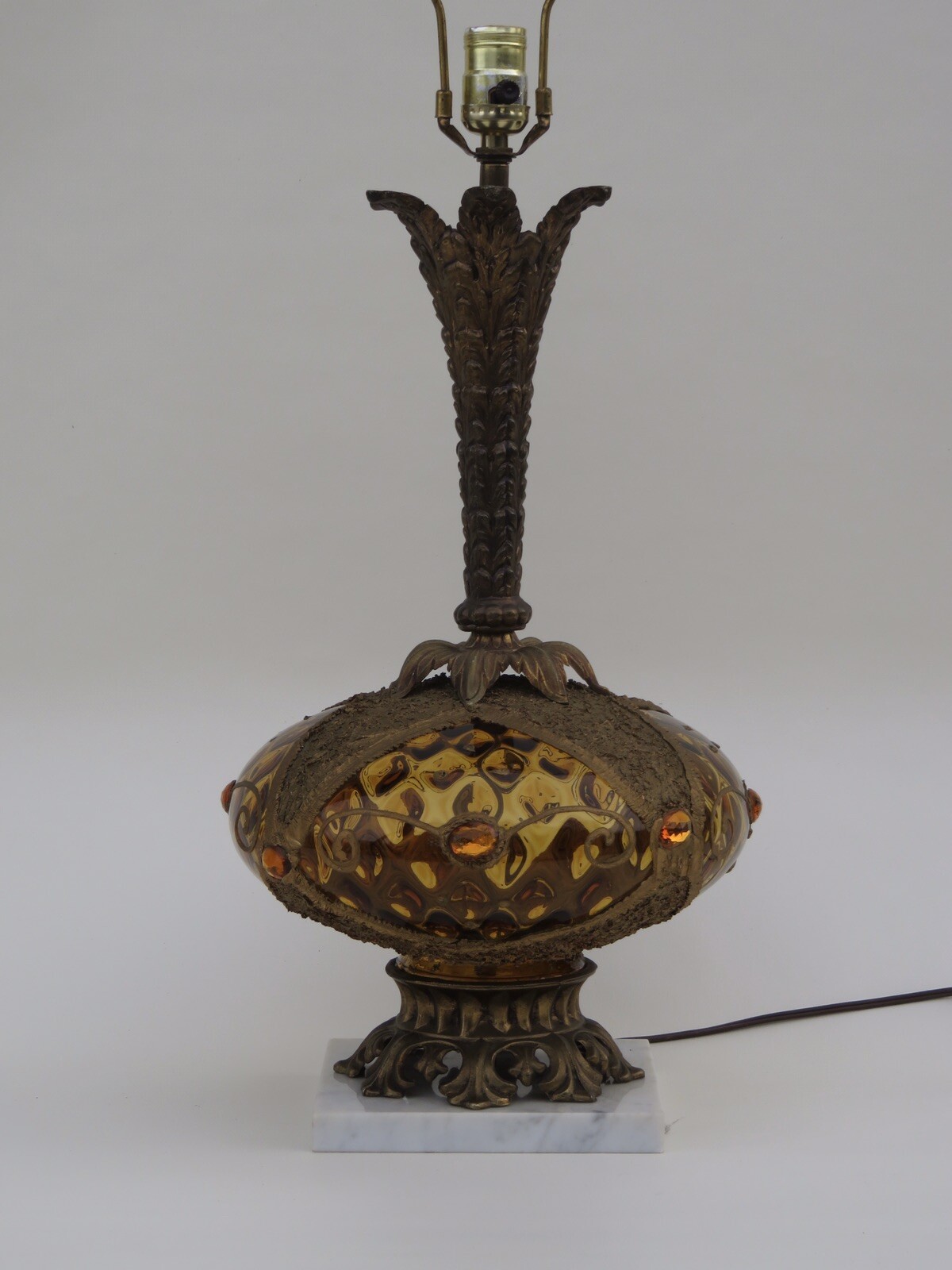 Vintage Mid Century Carl Falkenstein Hollywood Regency Table Lamp Free ...