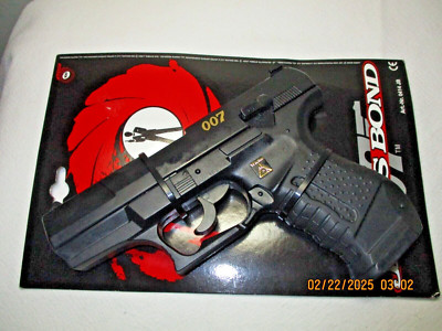 1999 LONESTAR/WICKE OO7 JAMES BOND WALTHER P99 CAP GUN | eBay