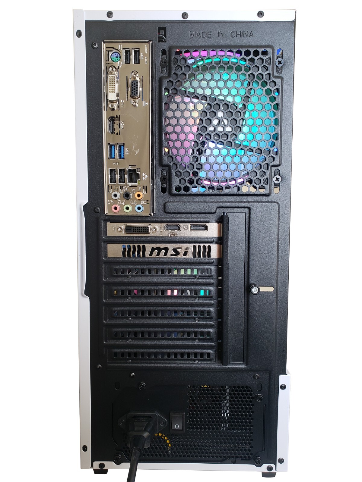 New Genesis RGB Gaming PC Desktop Computer Intel i5/i7 16GB Ram Nvidia ...