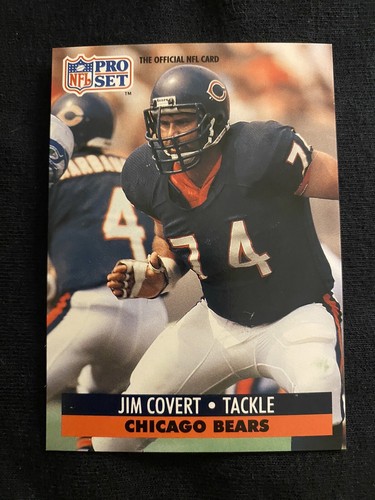 Jim Covert 1991 Pro Set 102 Chicago Bears | eBay