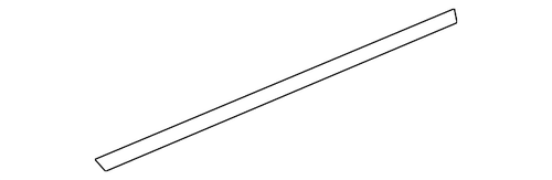 Genuine Nissan Driver Left Front Door Lower Molding 80871-1AA2B | eBay