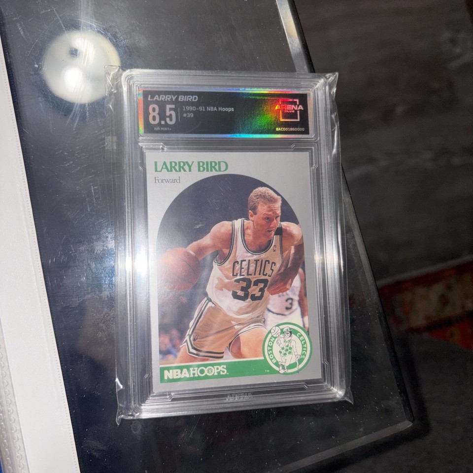 Larry Bird 1990 NBA HOOPS 39 ERROR CARD | eBay