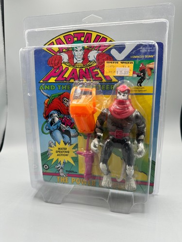 Captain Planet Verminous Skumm card vintage figure MOC new case | eBay