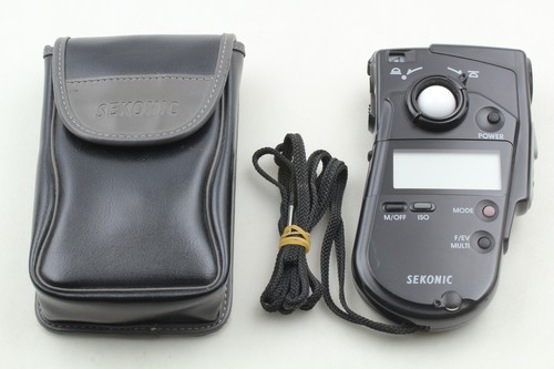 [ N Mint+++ in Case ] Sekonic Multi Master L-408 Light Exposure Meter ...