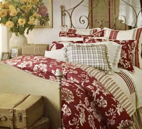 Ralph Lauren Chaps French Riviera Full/Queen Comforter Set 5pc With ...