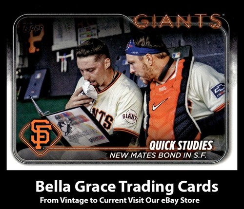 2024 Topps Update Quick Studies Patrick Bailey / Blake Snell #US55 ...