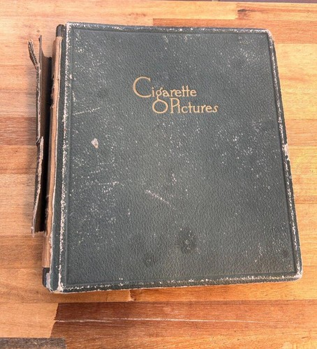 CIGARETTE CARD ALBUM FOR LARGER CARDS APPROX 2 X 3 INCHES CARDS | eBay UK