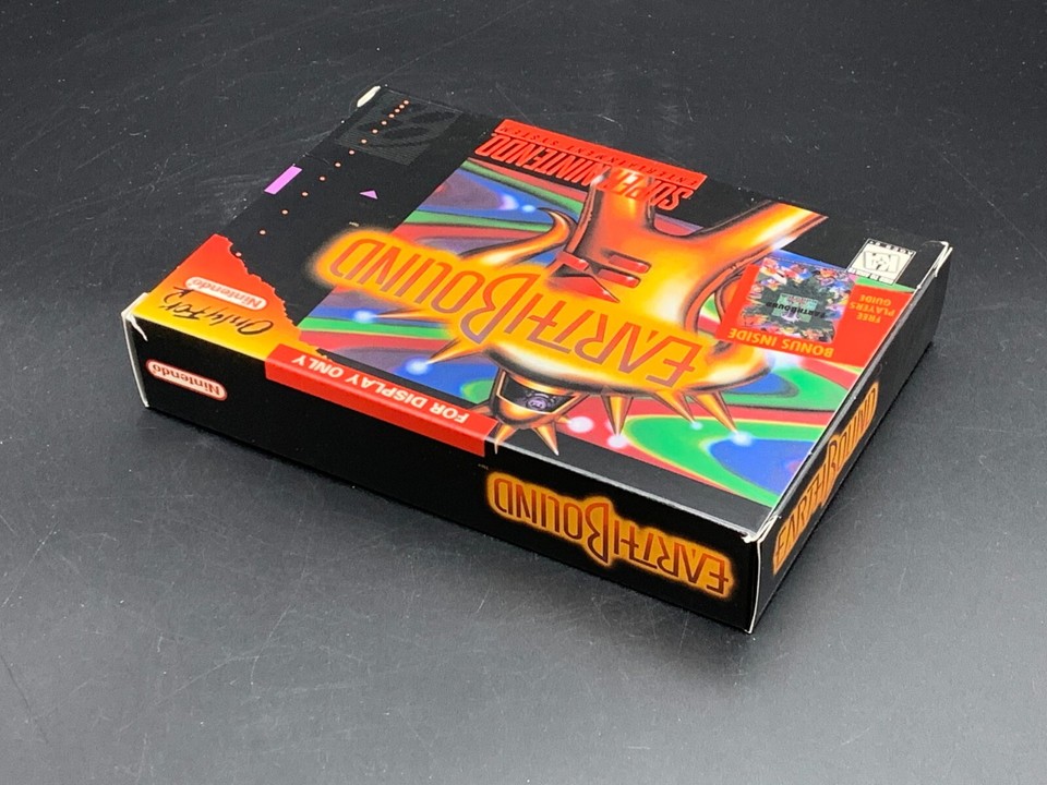 Earthbound For Display Only Box Authentic Folded w/ Repro Game | eBay