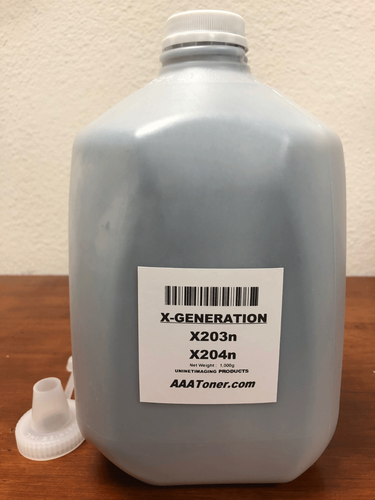 (1KG/1,000g) BULK Toner Refill for Lexmark X203n, X204n, X203 Laser ...
