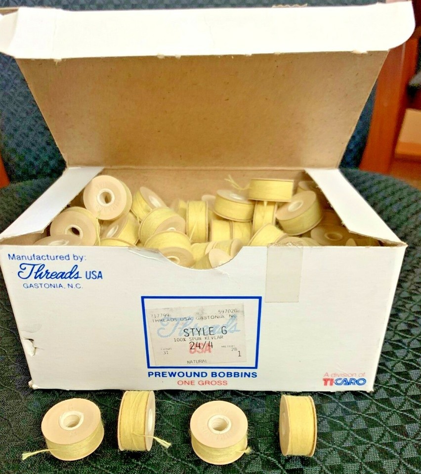 Made with Kevlar Bobbins Style G (100% Kevlar Spun) | eBay