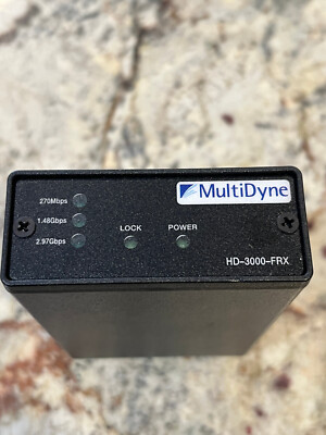 MultiDyne HD-3000-FRX Video Distribution Fiber and Coax ports | eBay