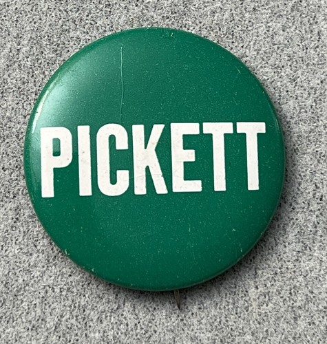 Vintage John Pickett Congress Campaign Button Pinback Pin PB40G | eBay