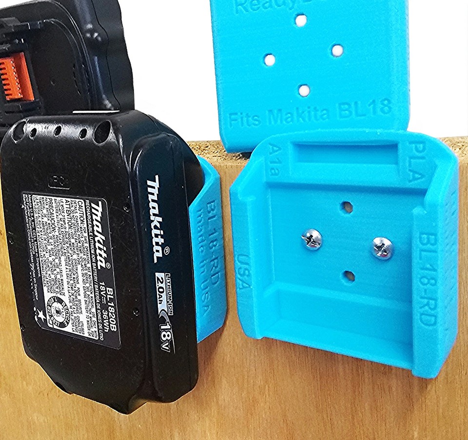 BL18 Ready Dock for MAKITA 18V Batteries Store - Organize USA Made PN ...