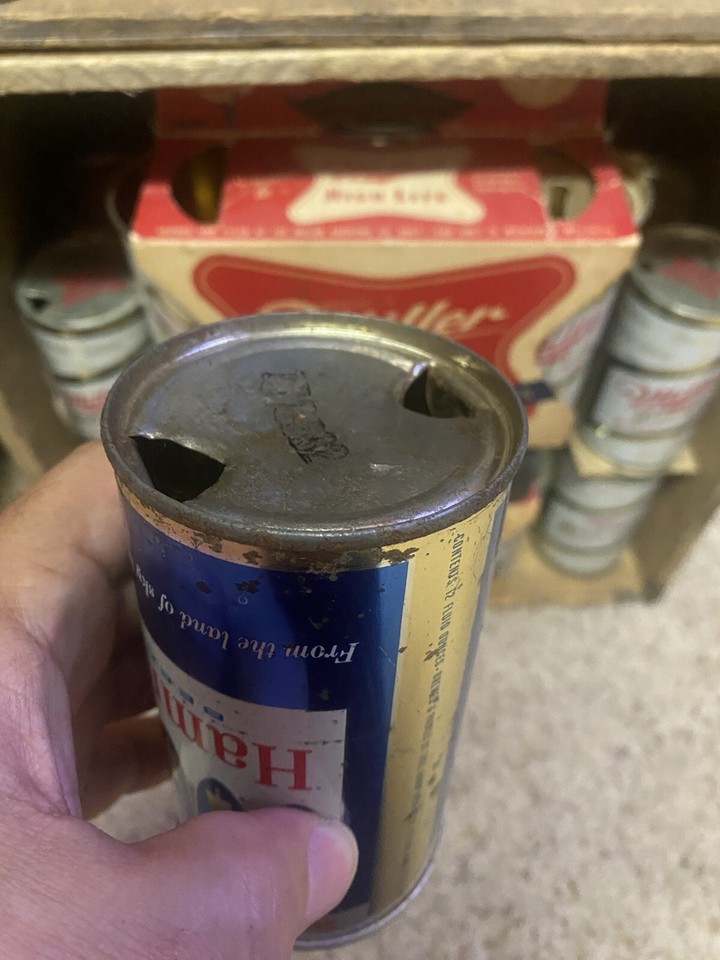 Hamms flat top beer can Hamms Brewing Co St Paul Mn Old Aluminum Top ...