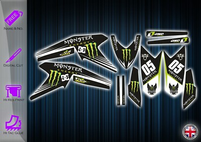 ARCTIC CAT DVX400 STICKERS - GRAPHICS KIT - DECALS DVX 400 ATV GRAPHICS ...