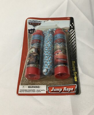 DISNEY PIXAR CARS CHILDREN'S JUMP ROPE / 82" / NEW | eBay