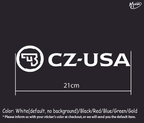 cz-usa-law-enforcement Stickers Reflective Decals Stickers 21CM Best ...