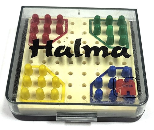 Jeu De Voyage Jumbo Halma Mini D'échecs Chinois Vintage Années 1980 ...