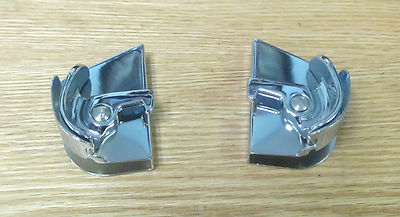 1955-1956-1957 Chevy Nomad Sliding Glass Window Chrome Latches Pair ...