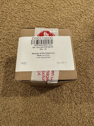 MTG Double Masters 2022 - Collector Booster Box Display CASE! FACTORY ...