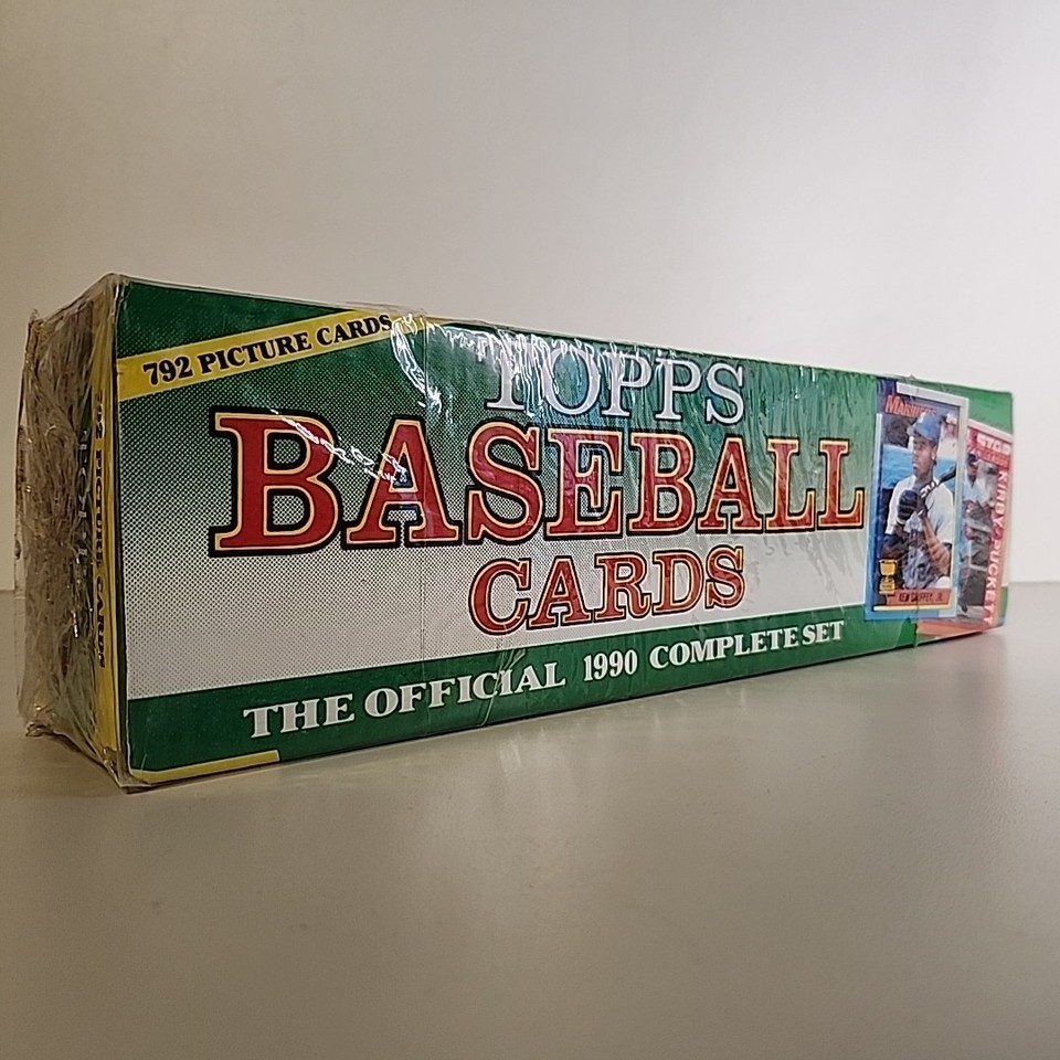 Topps 1990 Complete Set Major League Baseball Cards NEW SEALED Ken ...
