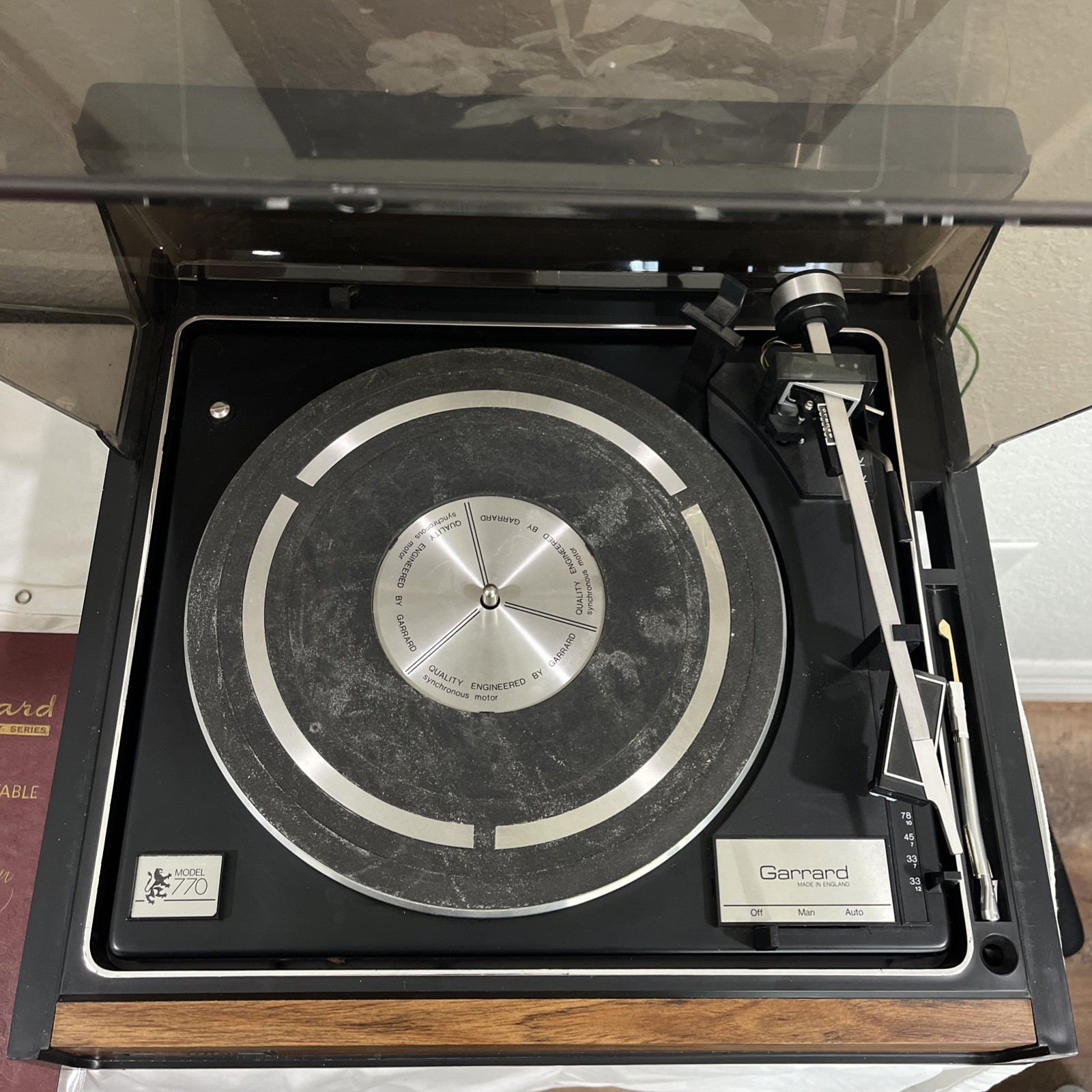 Vintage Garrard Laboratory Series Type A Turntable Model 770M With ...