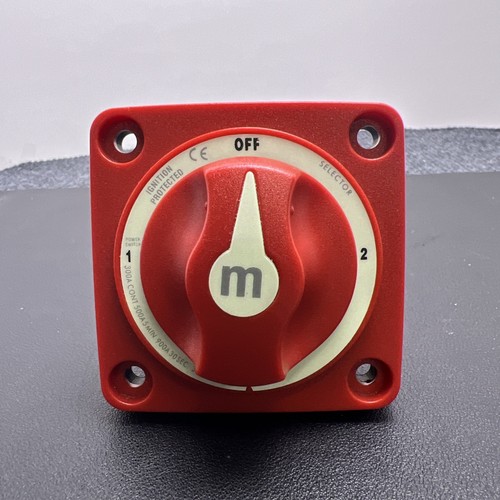 Blue Sea Systems 6006 m-Series Mini On-Off Battery Man Switch Knob ...