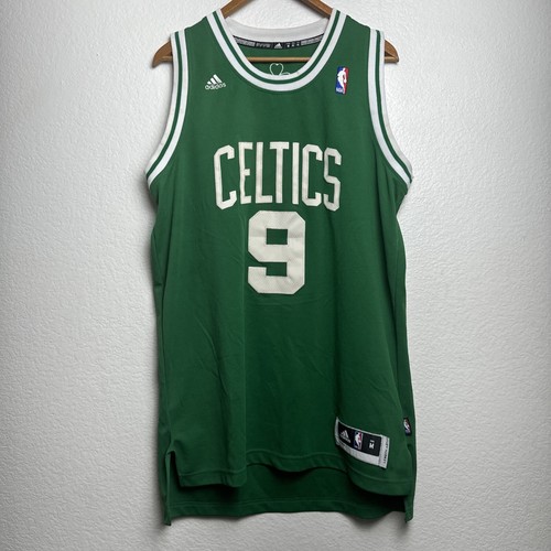 Adidas Boston Celtics Jersey Rondo Number #9 Size M Champs NBA East | eBay
