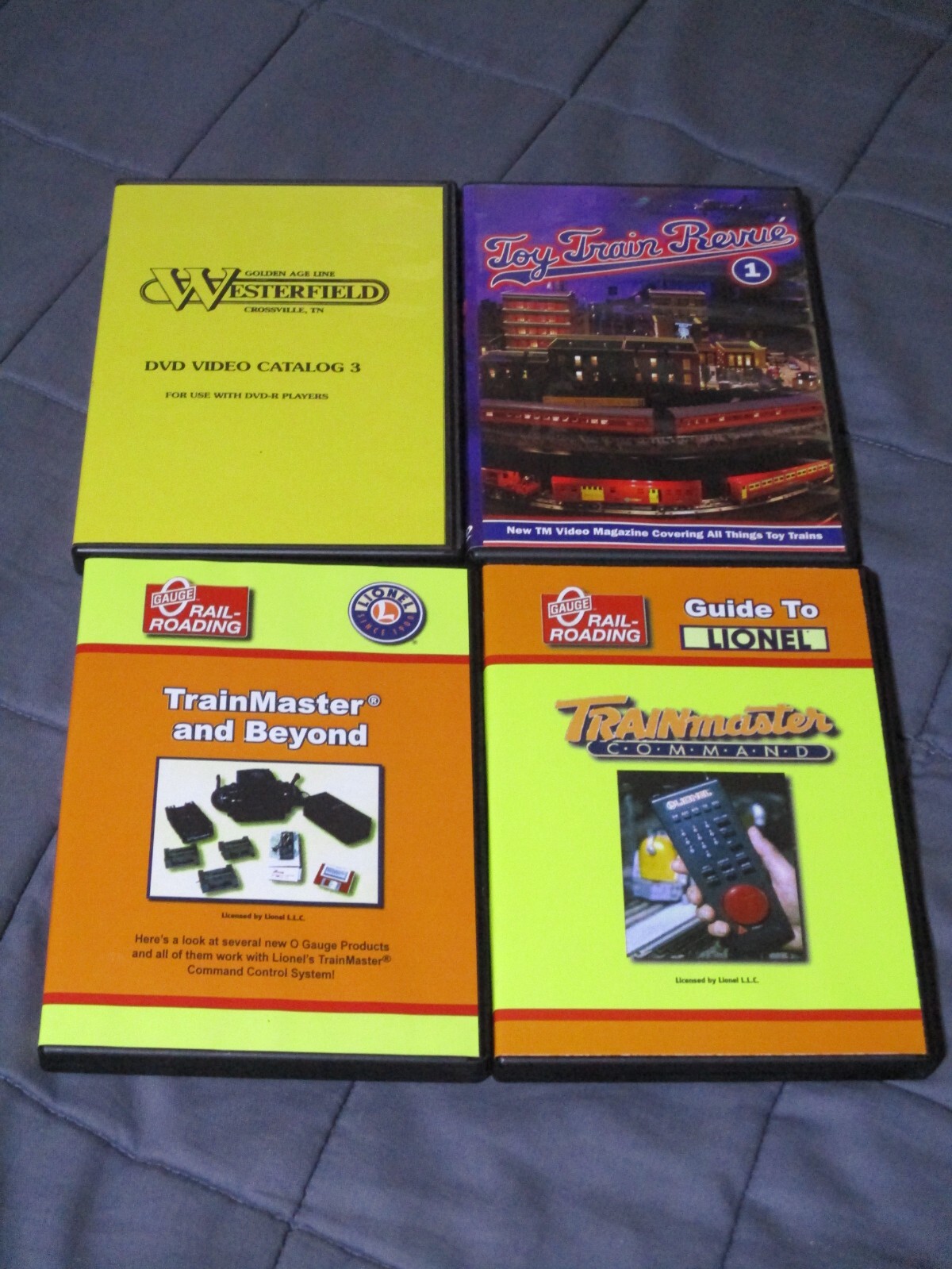 O GAUGE TRAINMASTER COMMAND & BEYOND / TOY TRAIN REVUE / +Train DVD ...