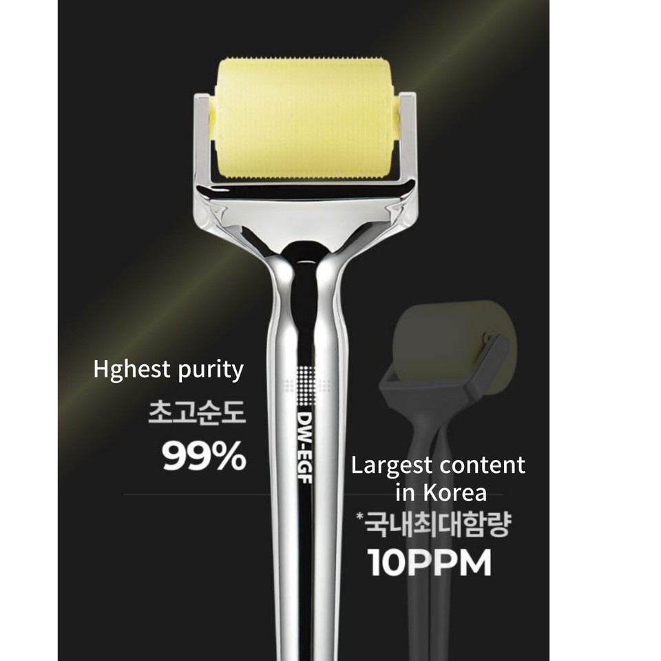 Easydew DW-EGF 10ppm One day MTS 2700 40mg x 2EA with Roller & Freckle ...