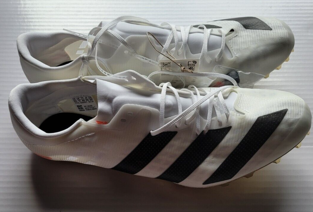 adidas Adizero Prime Sprint Tokyo Spikes White Black Men's Size 11.5 ...