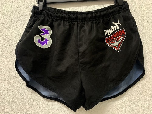 2003 Essendon Bombers Player Issue AFL Football Running Gym Shorts ...
