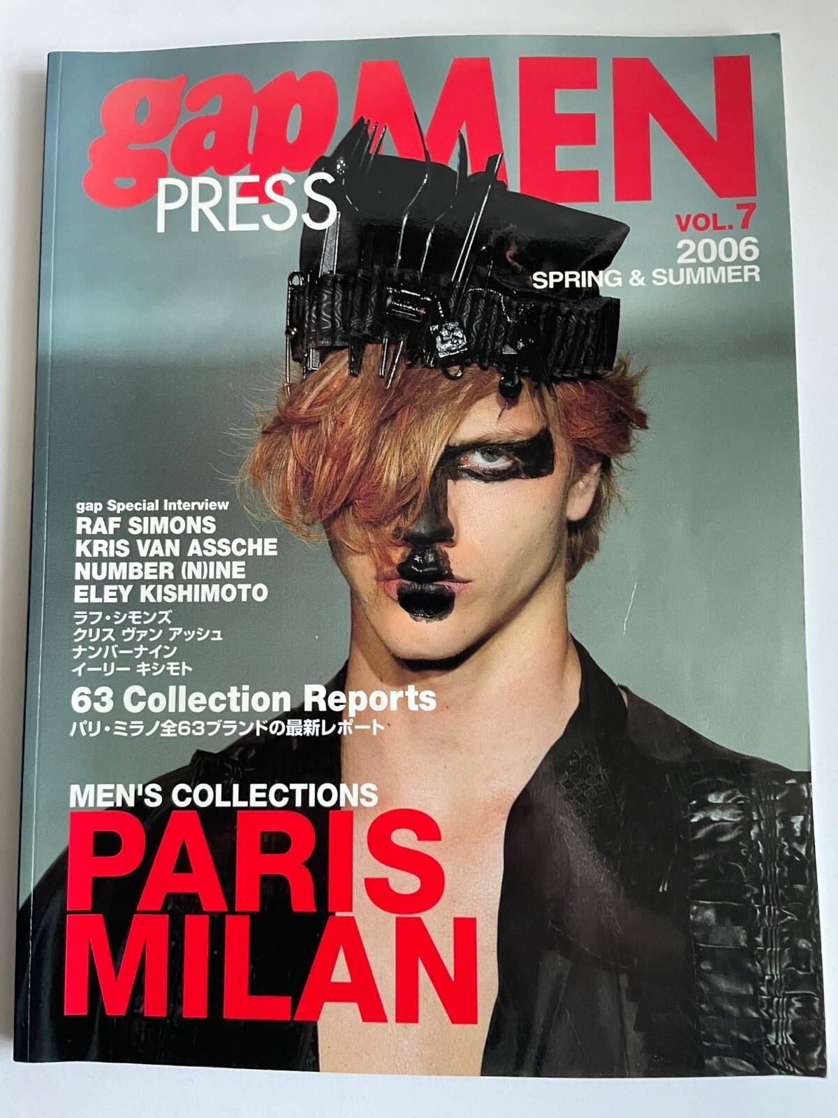 gap PRESS MEN JPN Fashion Magazine 2006 SS Vol.7 from JPN paris milan ...