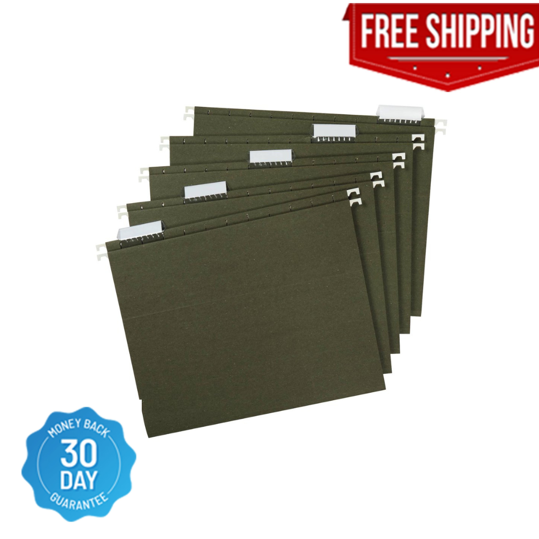 Pendaflex Hanging File Folders, Standard Green, Letter Size, 50ct | eBay