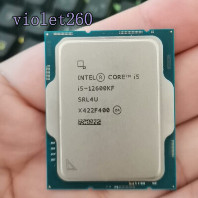 12th Gen Intel Core i5-12600KF LGA-1700 CPU Processor SRL4U 3.60GHz 10 ...