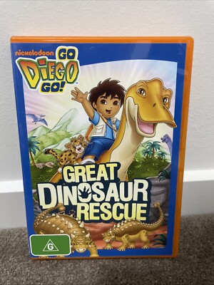 Go Diego Go! Great Dinosaur Rescue DVD Region 4 Nickelodeon 3 Episodes ...