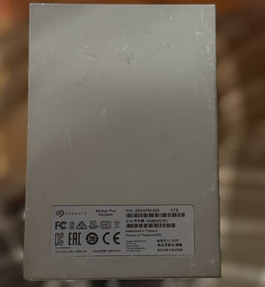 Seagate Backup Plus 5TB Case with Cables – Great Protection (No Drive ...