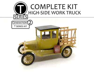 O Scale/On30 1:48 Scale T Automobile Kit "High Side Work Truck" (Gen 2 ...