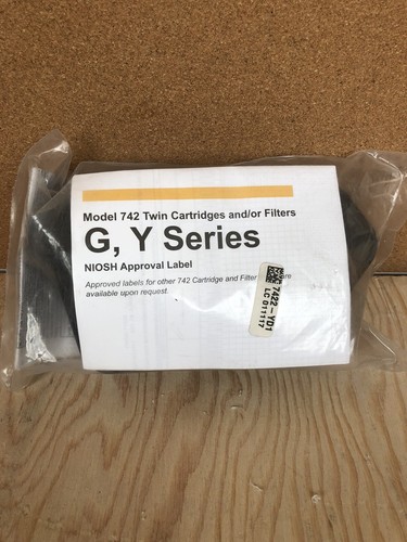 Scott Safety Cartridges Model 742 Twin Cartridges G,Y Series | eBay