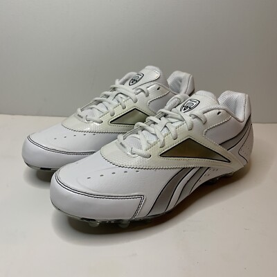 Reebok Cleats White Adult Size 9.5 US Low Top | eBay