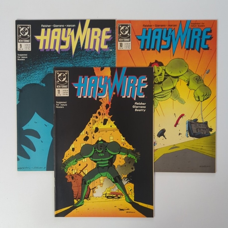 Lot Of 3 1989 DC Haywire Comics 9-11 VF/NM | eBay